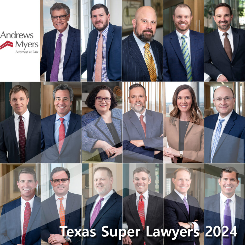 Andrews Myers Attorneys Recognized as 2024 Texas Super Lawyers & Selected for Three Top Lists ...
